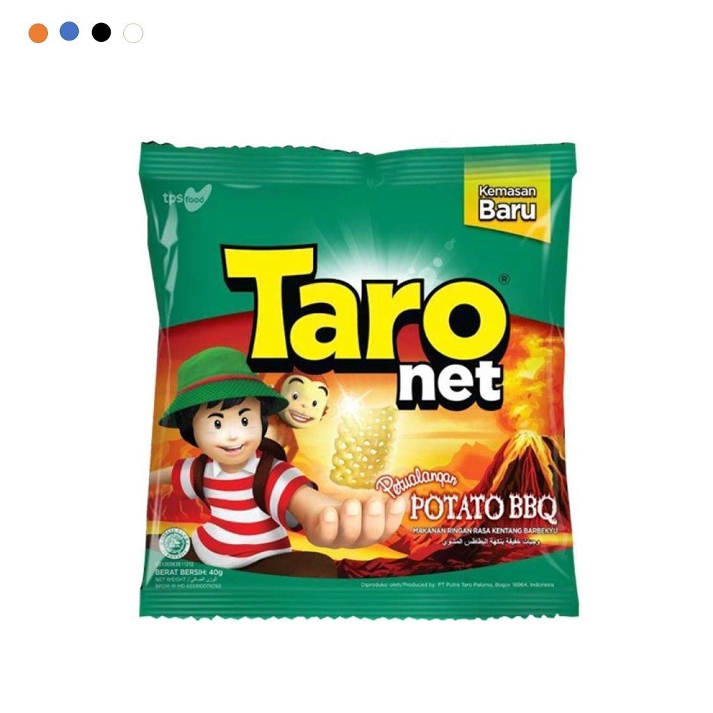 Jual Taro Net Potato Barbeque 36 gr | Shopee Indonesia