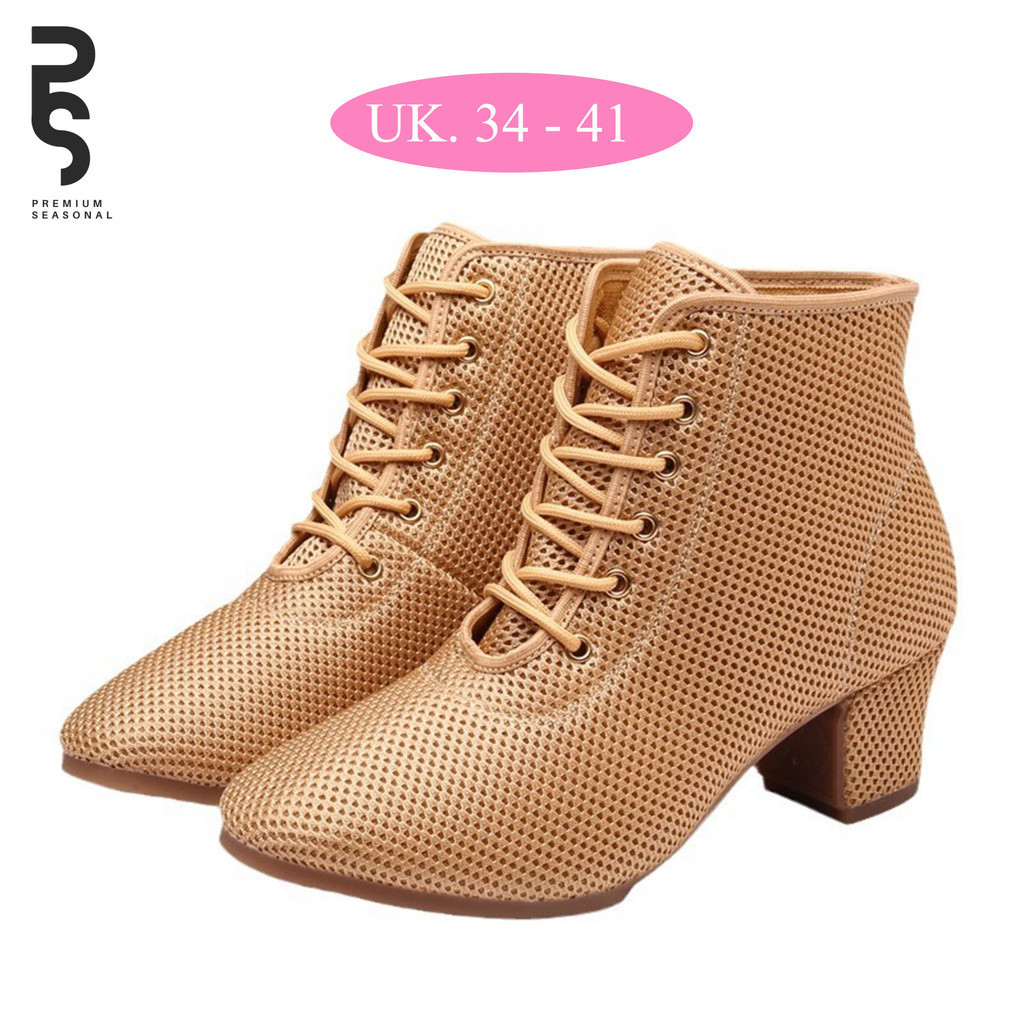 Jual PAULA BOOTS - Sepatu Dansa Wanita Casual Latin / Line Dance / Tari ...
