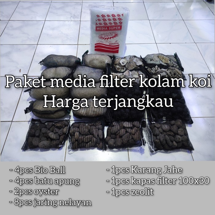 Jual Paket Media Filter Kolam Koi Size Medium Siap Pakai Harga ...