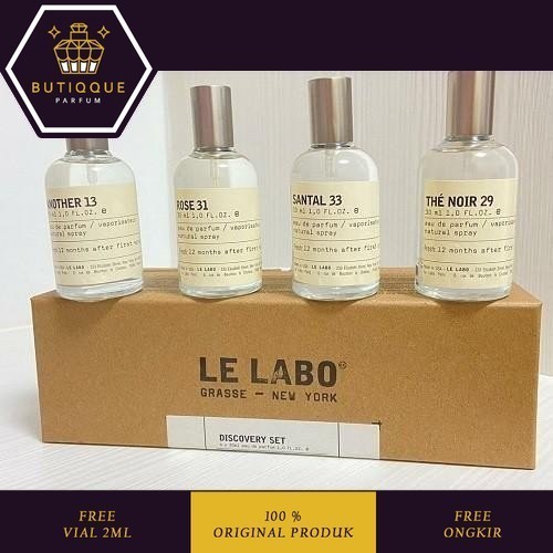 Jual Le Labo Discovery Set 4 x 30ML EDP Box Segel + Batchcode | Shopee Indonesia