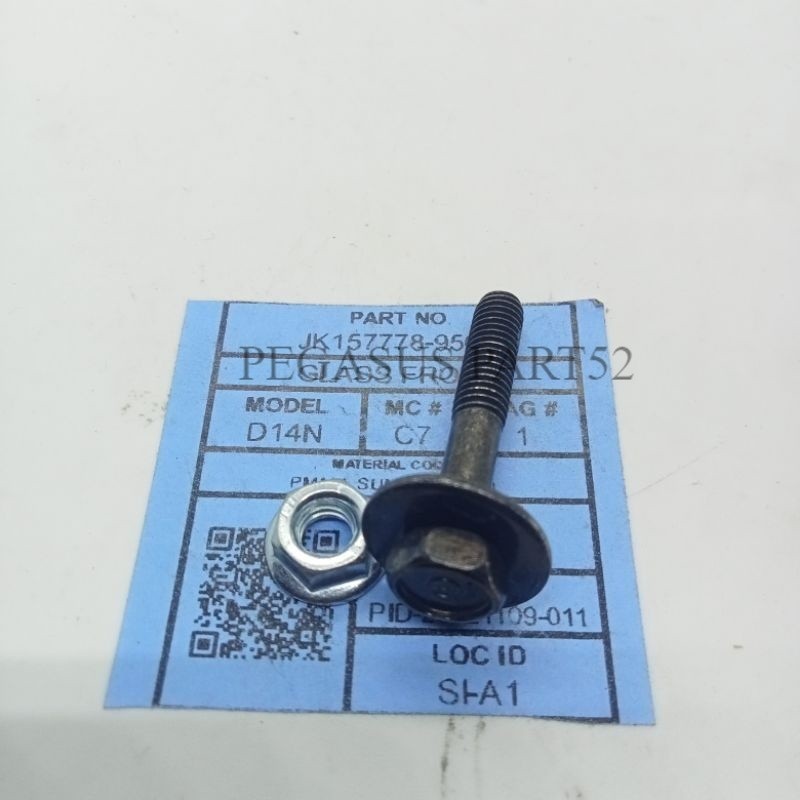 Jual baut dan mur 10 m6x35 ring paten baja BAUD 10 PANJANG 3,5CM ...