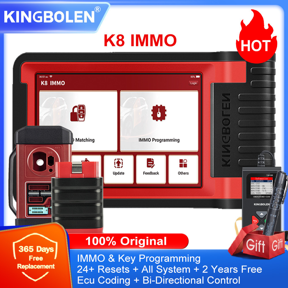 Jual KINGBOLEN K8 IMMO Full System Diagnostics Tool Key Programming 24 ...
