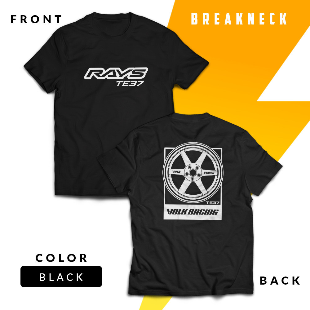 Jual Volk Racing Rays TE37 Mags Rims Wheels Racing JDM Shirt - | Shopee ...