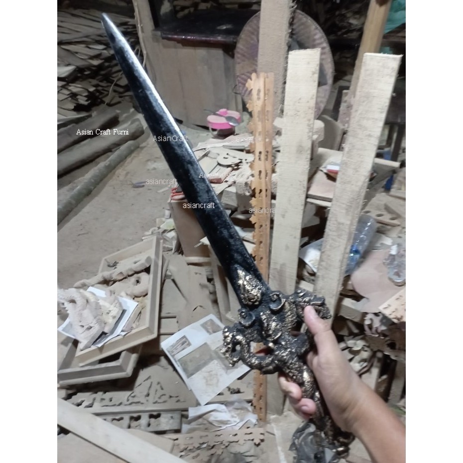 Jual pedang naga kembar kinatah legendaris majapahit sepuh nogososro ...