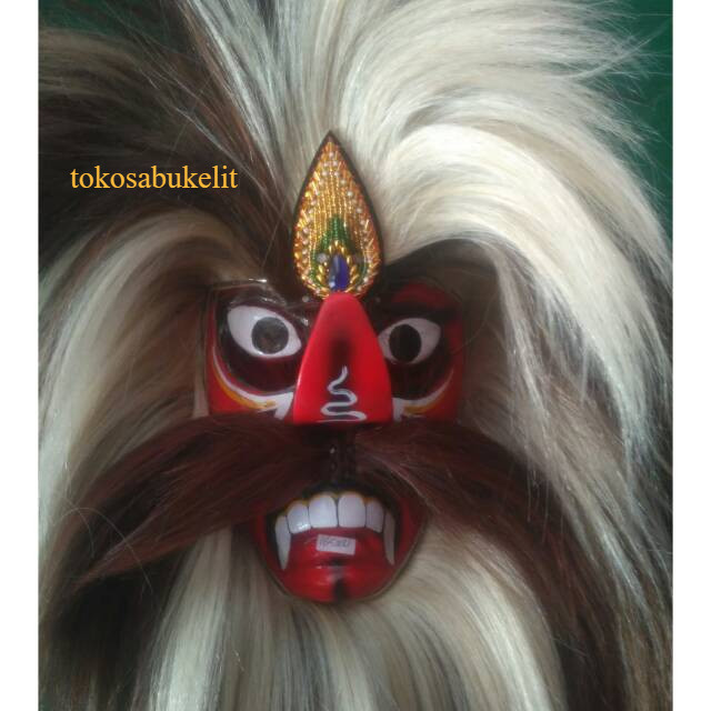 Jual jual TOPENG BUJANG GANONG GANONGAN HIGH QUALITY BULU SINTETIS ...
