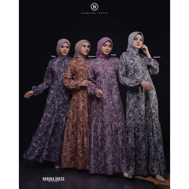 Jual NEW KATALOG!! HARUKA DRESS - NADHEERA LUXURY | Shopee Indonesia