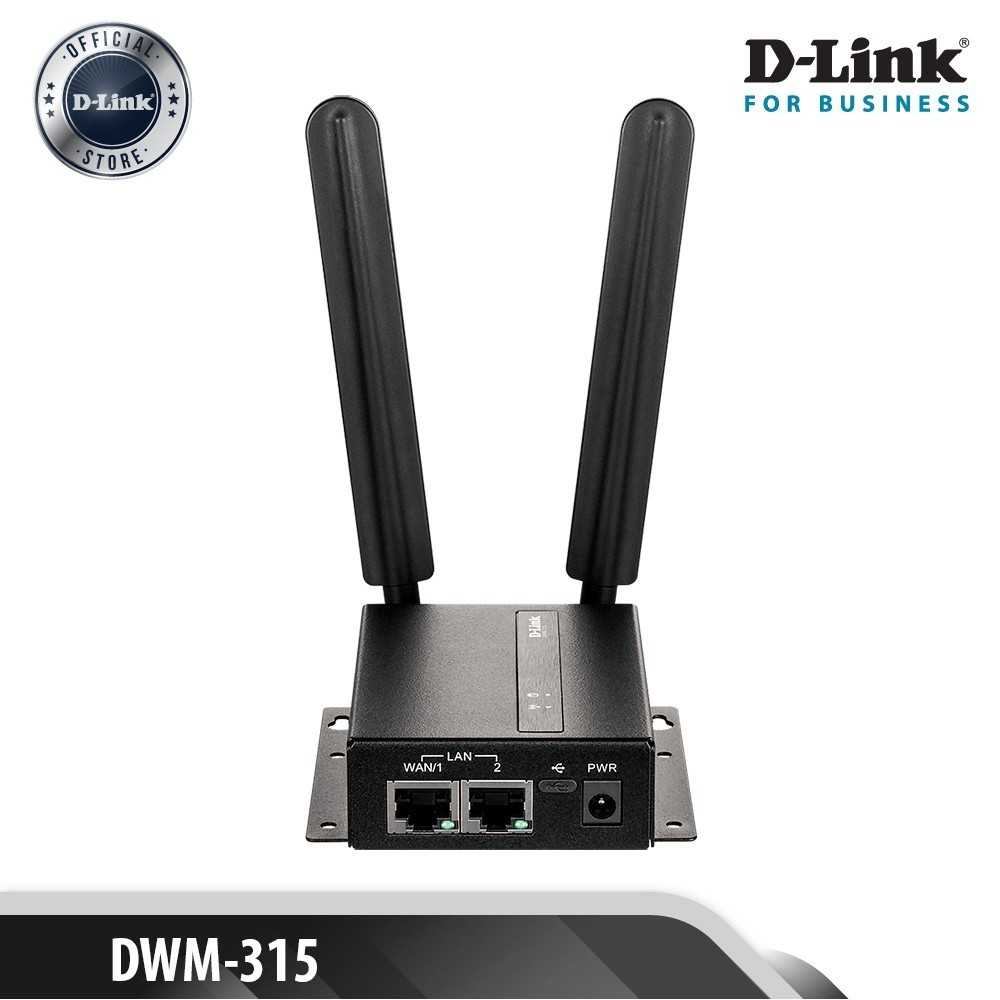 Jual SPESIAL PROMO 70% D-Link DWM-315 4G LTE Cat 6 Dual SIM M2M VPN ...