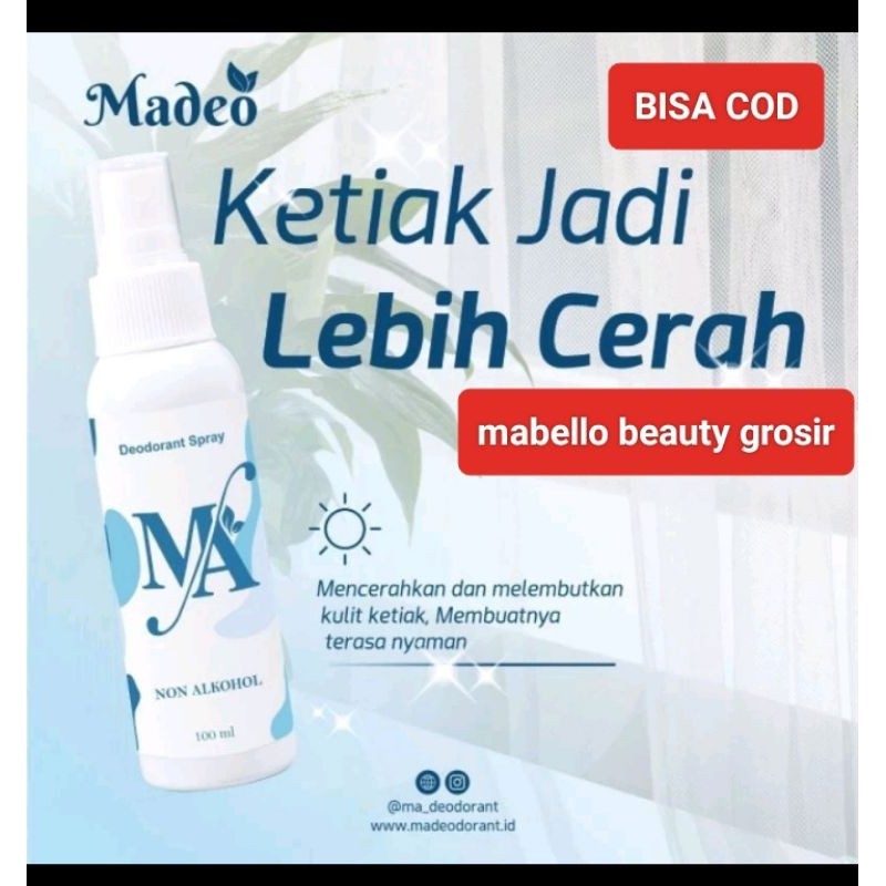 Jual MA DEO ORIGINAL 100% Madeo deodorant Spray / menghilangkan bau ...