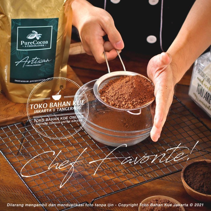 Jual Coklat Bubuk Cocoa Powder Pure Cokelat Murni Tanpa Campuran ...