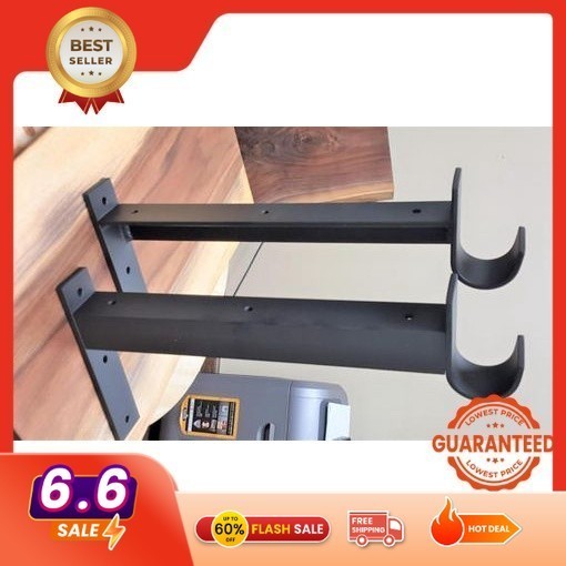 Jual rak besi plat siku L papan ambalan, gantungan pipa paralon ...