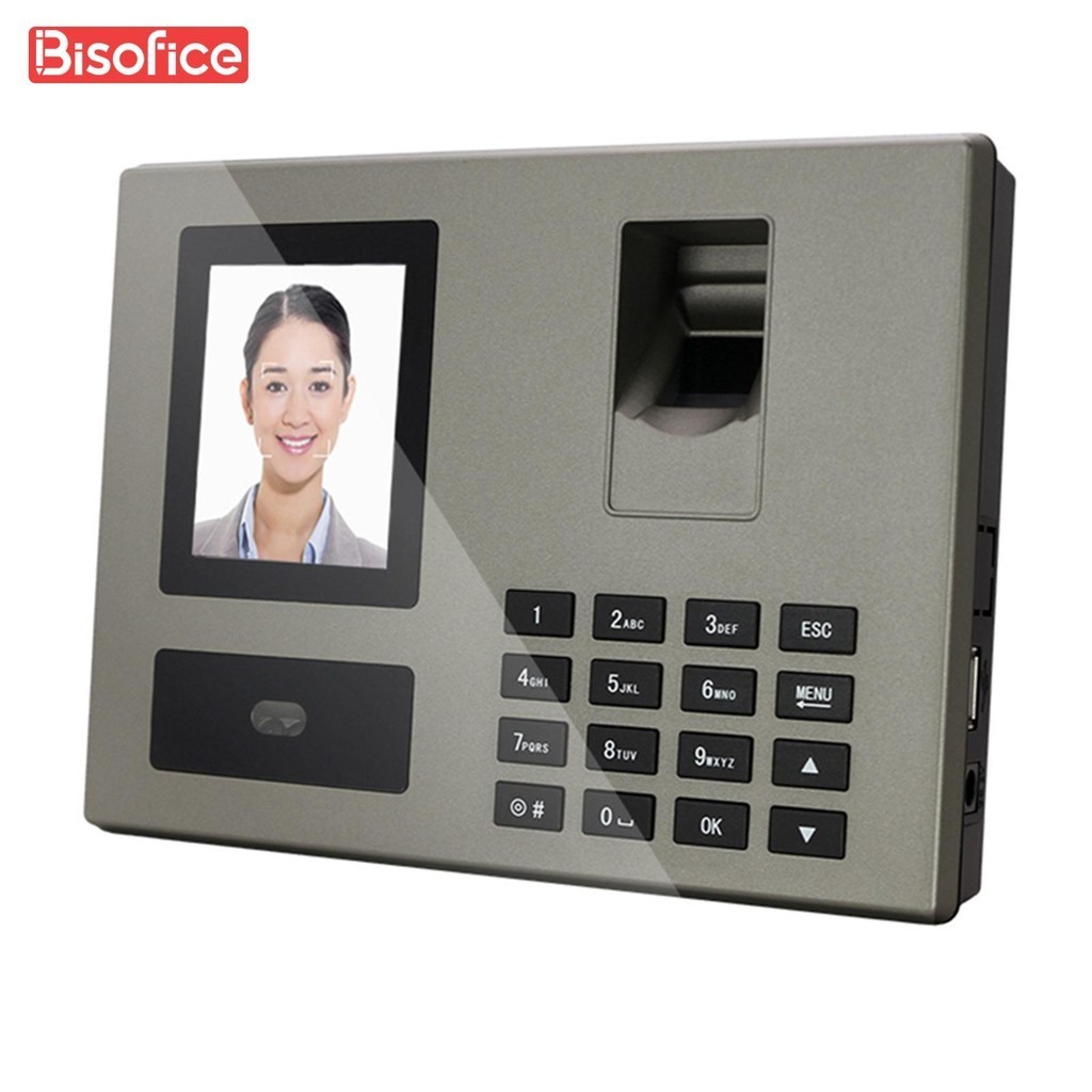 Jual Intelligent Face Biometric Fingerprint Password Employee Attendance Machine Checking-in ...