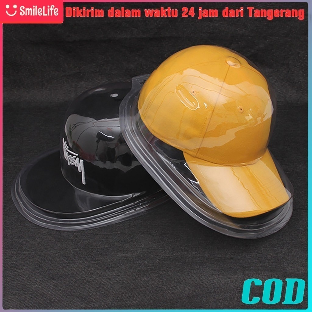 Jual Display Case Baseball Cap Protector / Flat Dan Curve Tempat Topi ...