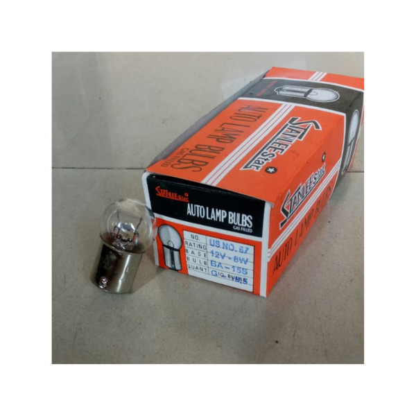 Jual Bohlam Rem Stop Mobil Stanlee Star NO 67 12V-10W Kaki 1 Tanggung ...