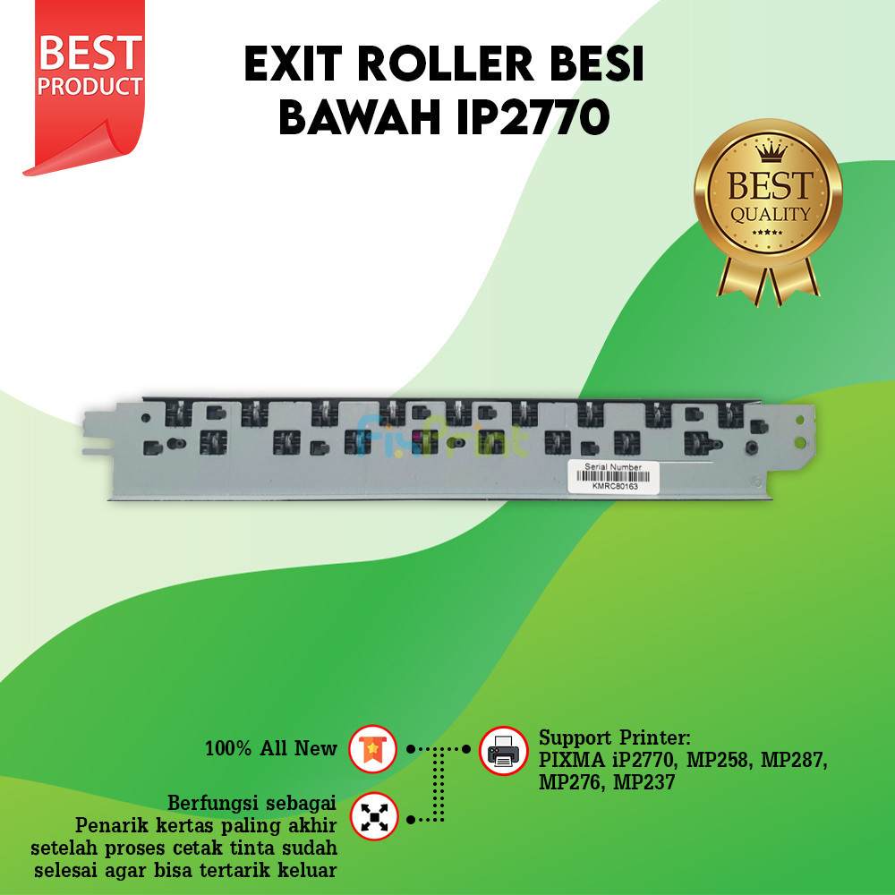 Jual Exit Roller Besi Paper Out printer canon ip2770 mp237 mp287 mp258 ...
