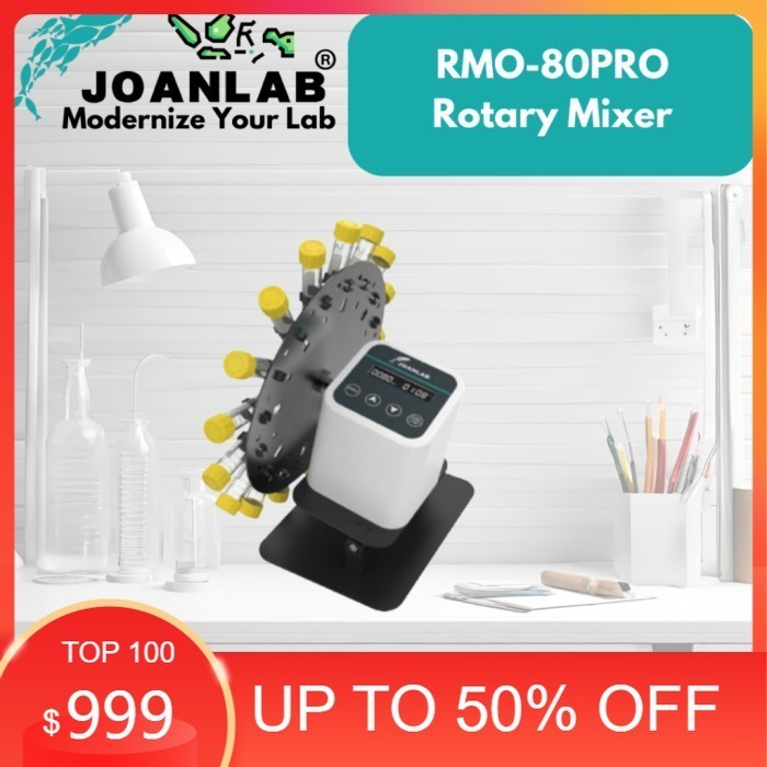 Jual JOANLAB Rotary Mixer Shaker Lab Medis Kecantikan RMO-80PRO Putaran Pengaduk Sampel | Shopee ...
