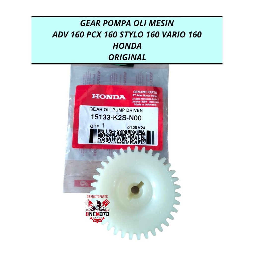 Jual POMPA GEAR OLI MESIN ADV 160 PCX 160 STYLO 160 VARIO 160 HONDA ...