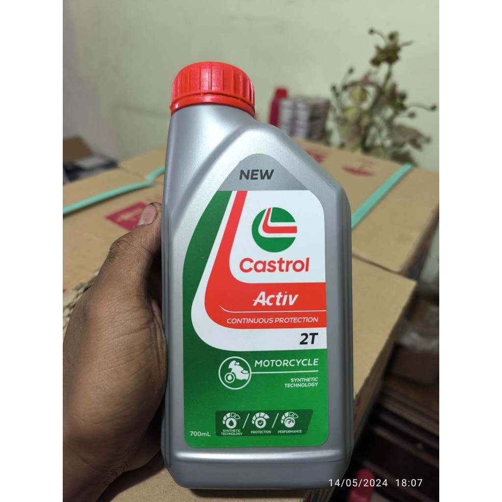 Jual oli Castrol activ 2t 700 ml / Oli motor 2 tak | Shopee Indonesia