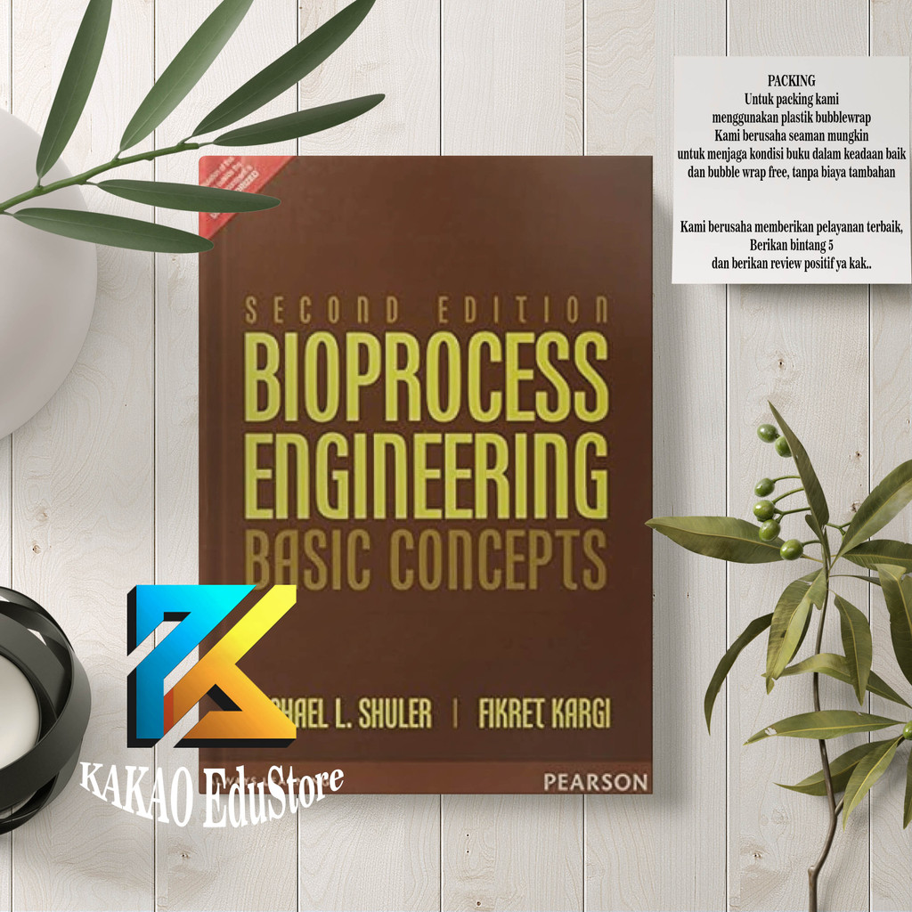 Jual Bioprocess Engineering Basic Concepts - Michael L. Shuler, Fikret Kargi | Shopee Indonesia