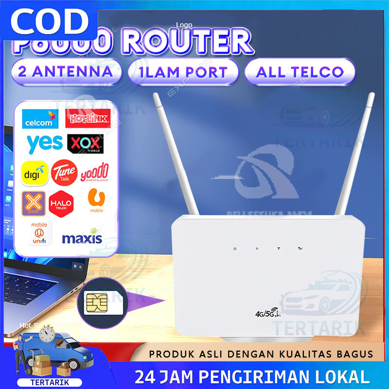Jual Modem 5G Router wifi Modem Unlimited WiFi SIM Card Router LTE ...