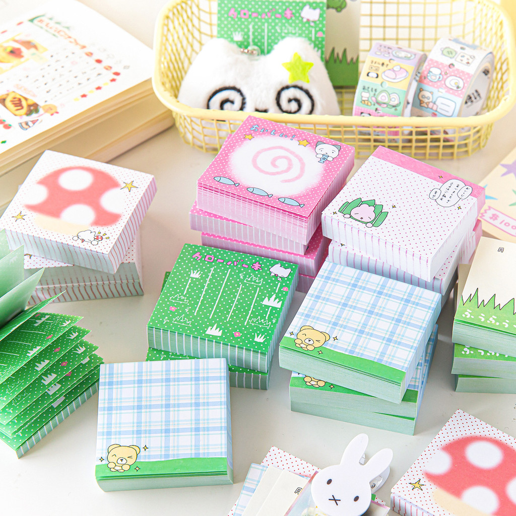 Jual [HARU] Ancient Early Small Milk Brick Series Memo Pad Juminocore ...