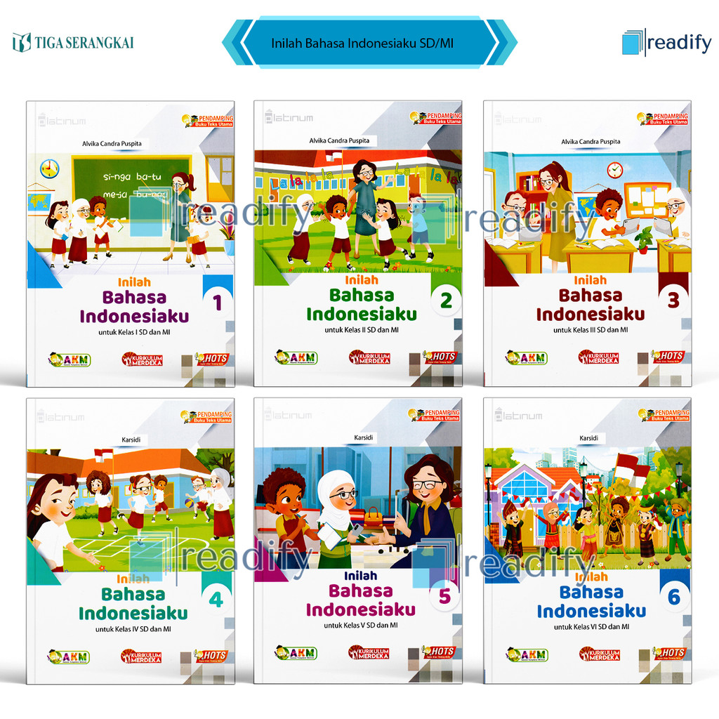 Jual Platinum Bahasa Indonesia Kelas 1 2 3 4 5 6 SD/MI Kurikulum Merdeka Revisi Terbaru | Shopee ...