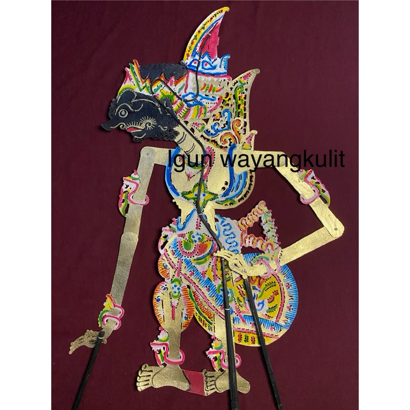 Jual Wayang KULIT SAPI Asli | Tokoh perwayangan Duryudana #114 | Shopee ...