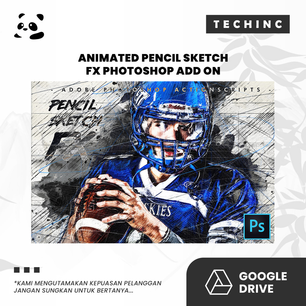 Jual ANIMATED PENCIL SKETCH FX PHOTOSHOP ADD ON | Shopee Indonesia