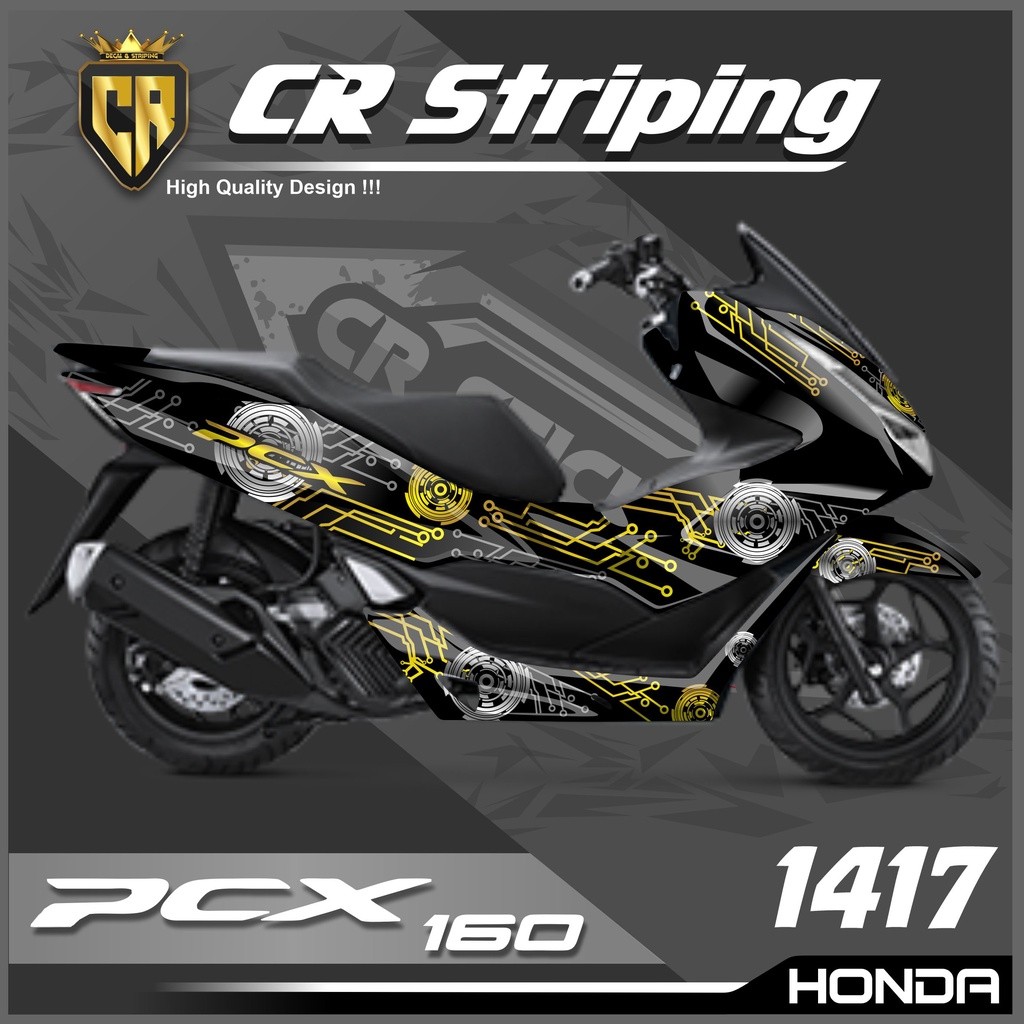 Jual Decal PCX 160 New Full Body Decal PCX 160 New Desain Technology ...