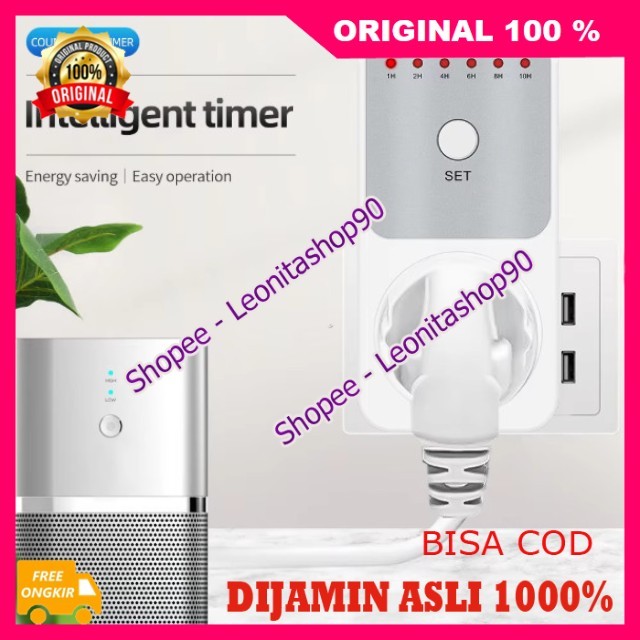 Jual Stop Kontak Timer Stop Kontak Timer Switch Stop Kontak Intelligent ...