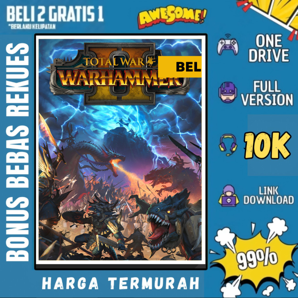 Jual TOTAL WAR WARHAMMER II THE WARDEN AND THE PAUNCH - GAME PC - GAME ...
