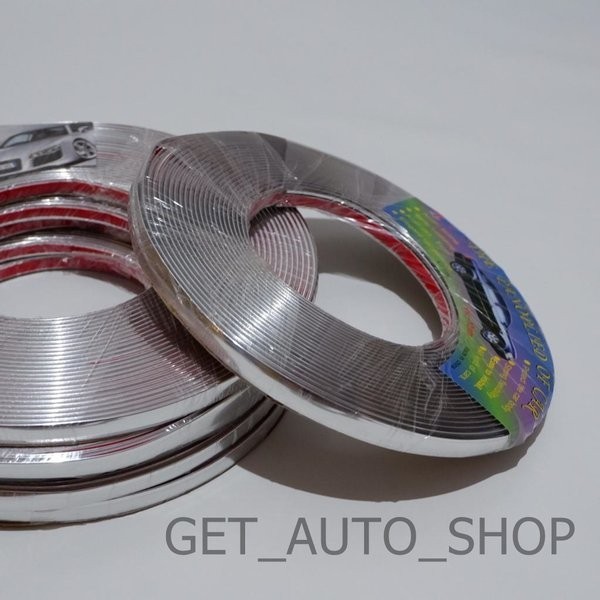 Jual New !! List Chrome Moulding Mobil 12 MM | Shopee Indonesia