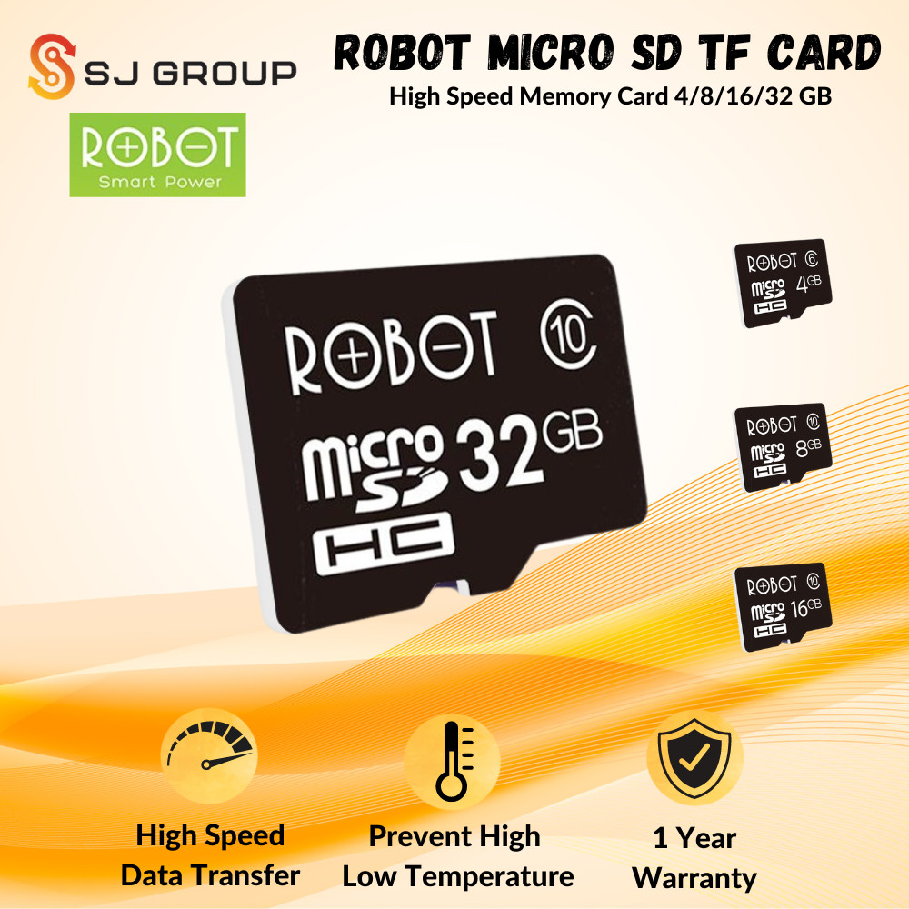 Jual ROBOT Micro SD TF Card 4GB 8GB 16GB 32GB Memory Card Kartu Memori ...