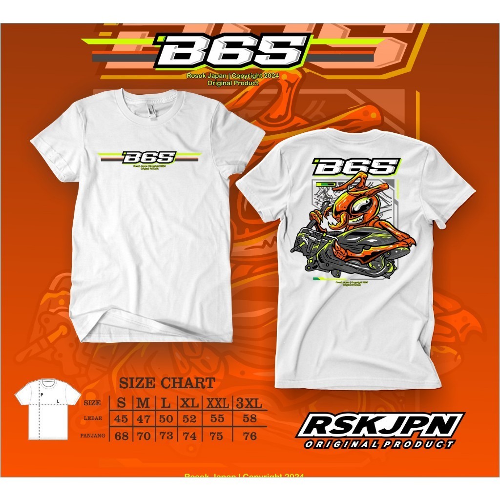 Jual T-SHIRT KAOS Yamaha B65 Yamaha Aerox MOTOR KAOS CAISAR CUSTOM | Shopee Indonesia