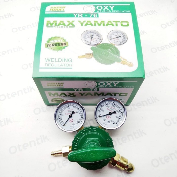 Jual RQ53SM REGULATOR OKSIGEN YAMOTO MAX YR 76 - OXYGEN GAS WELDING REGULATOR YR76 | Shopee ...
