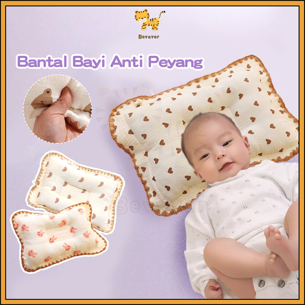 Jual ID Bevavar bantal bayi newborn Premium Anti Peyang/Pillow Muslin ...