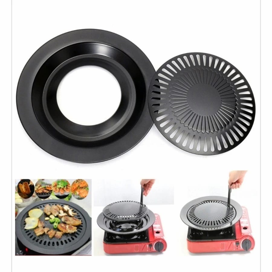 Jual Grill pan ultra / pangangan ultra gril / alat panggang kompor BBQ ...
