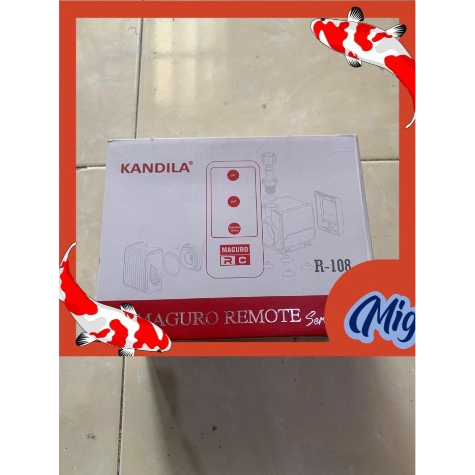 Jual pompa celup aquarium kolam ikan KANDILA MAGURO with REMOTE R 108 R108 | Shopee Indonesia