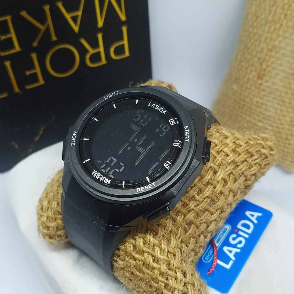 Jual JAM TANGAN DIGITAL LASIDA TALI WARNA PRIA DAN WANITA JAM TANGAN ...