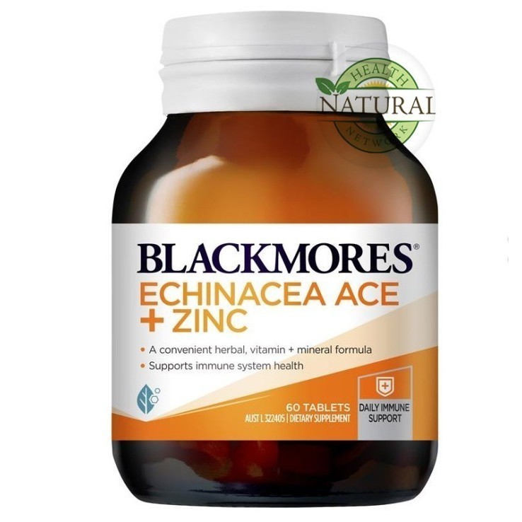 Jual 3 Botol Blackmores Echinacea ACE+Zinc 60 Tablets | Shopee Indonesia