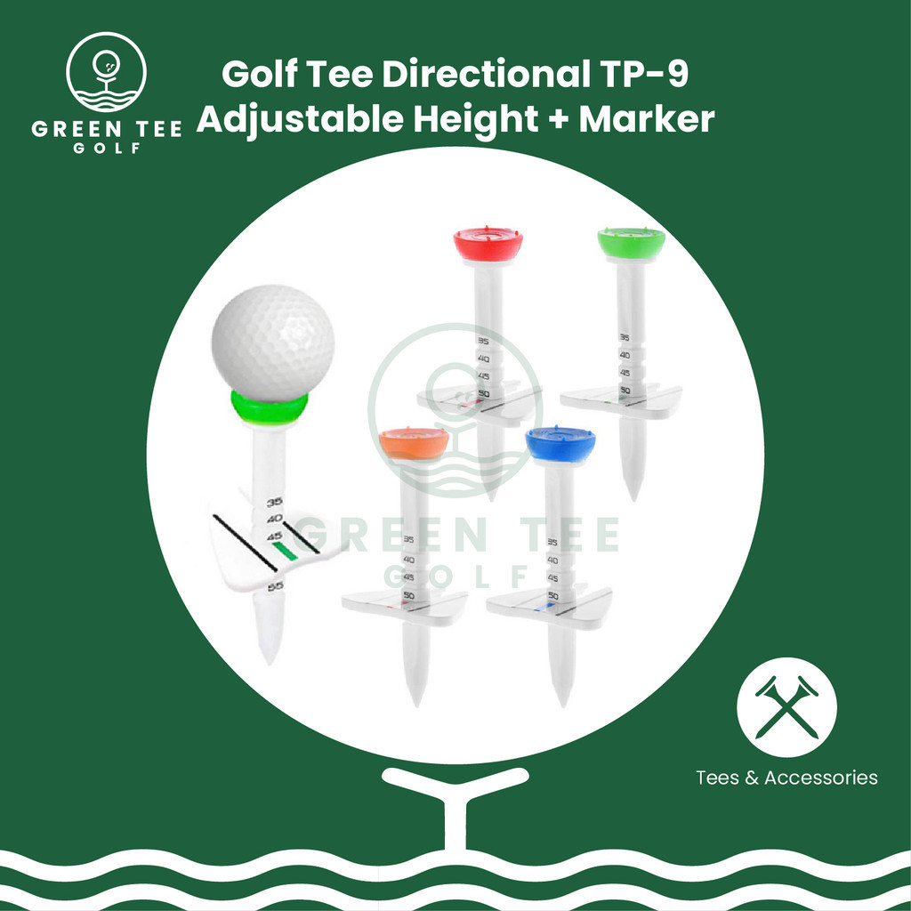 Jual Golf Tee Step Down DIrectional Multi Length Tee Driver Tee Panjang ...