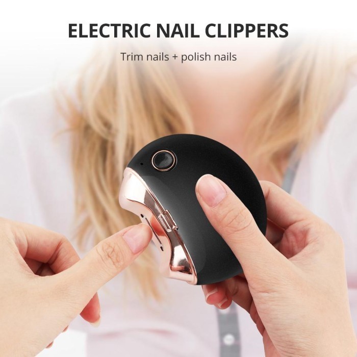 Jual Gunting Kuku Elektrik Automatic Nail Clipper Electric Manicure ...