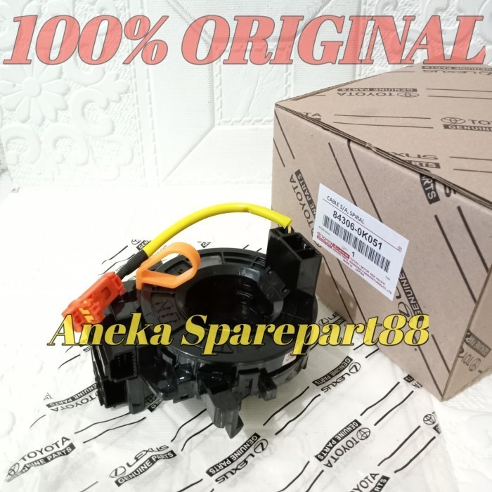 Jual Kabel cable spiral klakson Toyota Innova Fortuner Hilux original ...