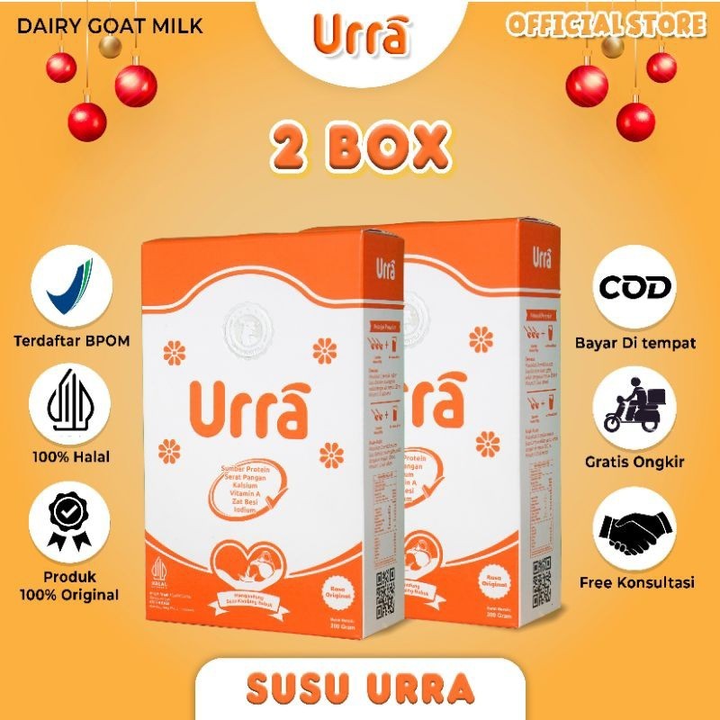 Jual Susu URRA 2 BOX - Susu Penambah Berat Badan dan Tinggi Badan ...