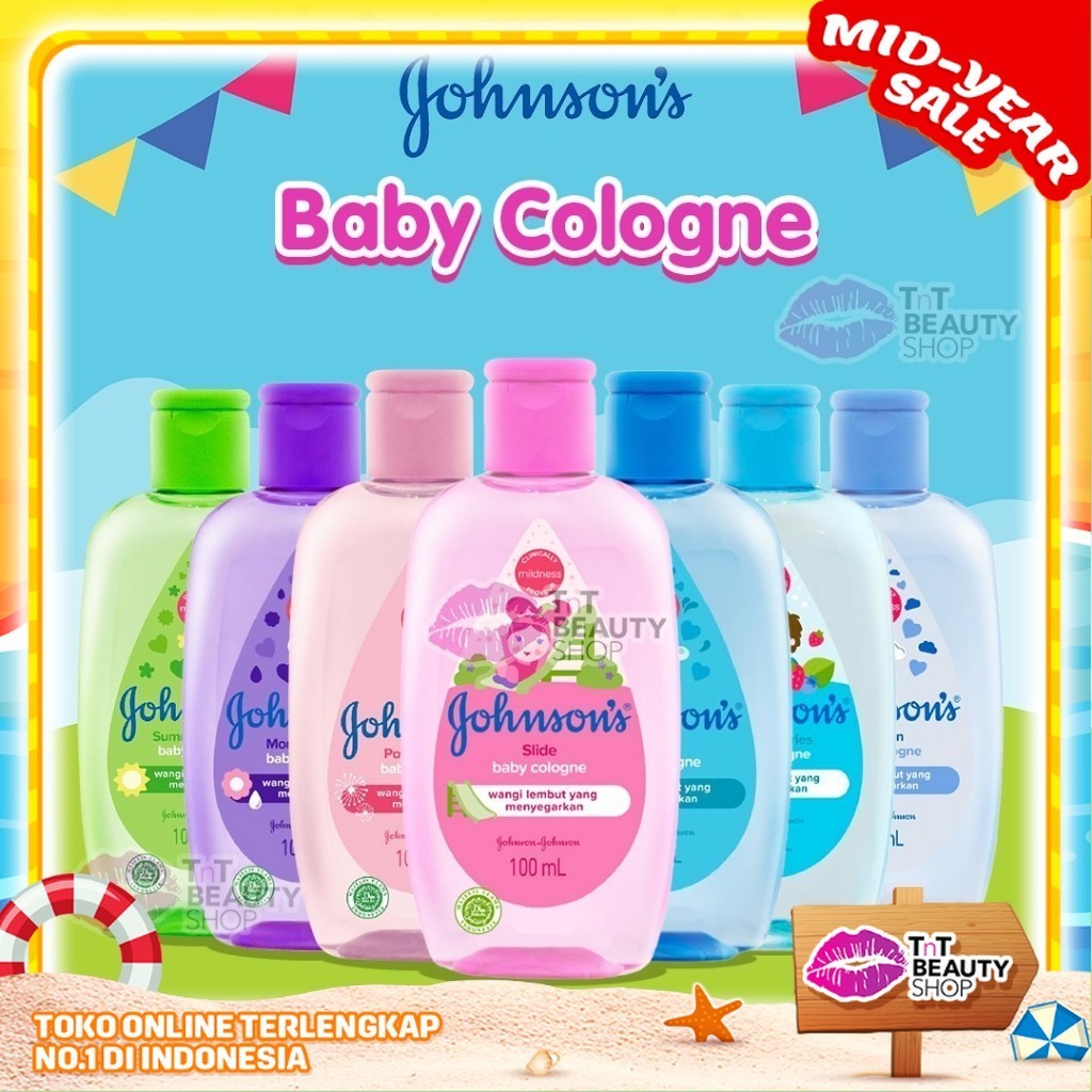 Jual Johnson's Baby Cologne 100ml Johnson's Baby Cologne 100ml Johnsons ...