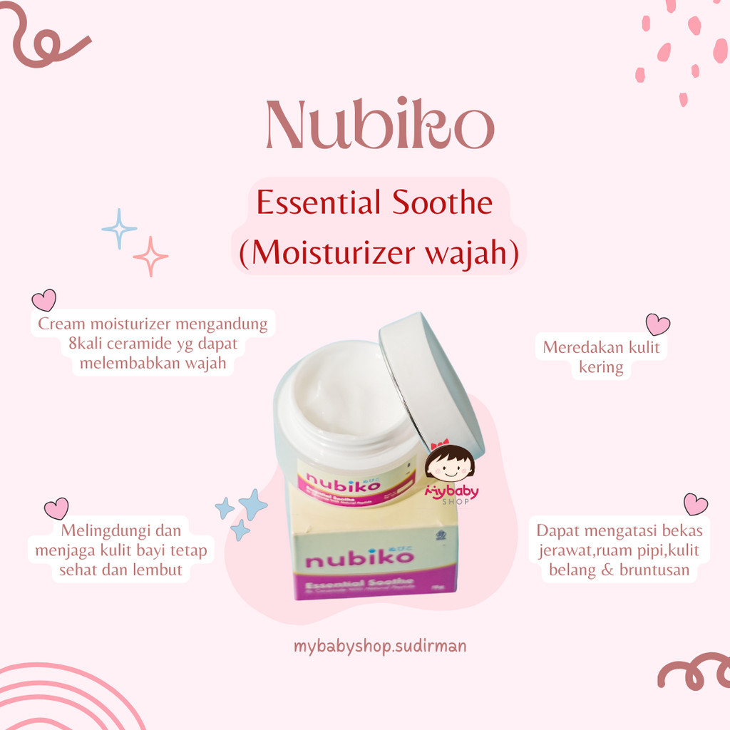 Jual Nubiko Essential Soothe | Moisturizer Wajah | Momy & Baby | Shopee ...