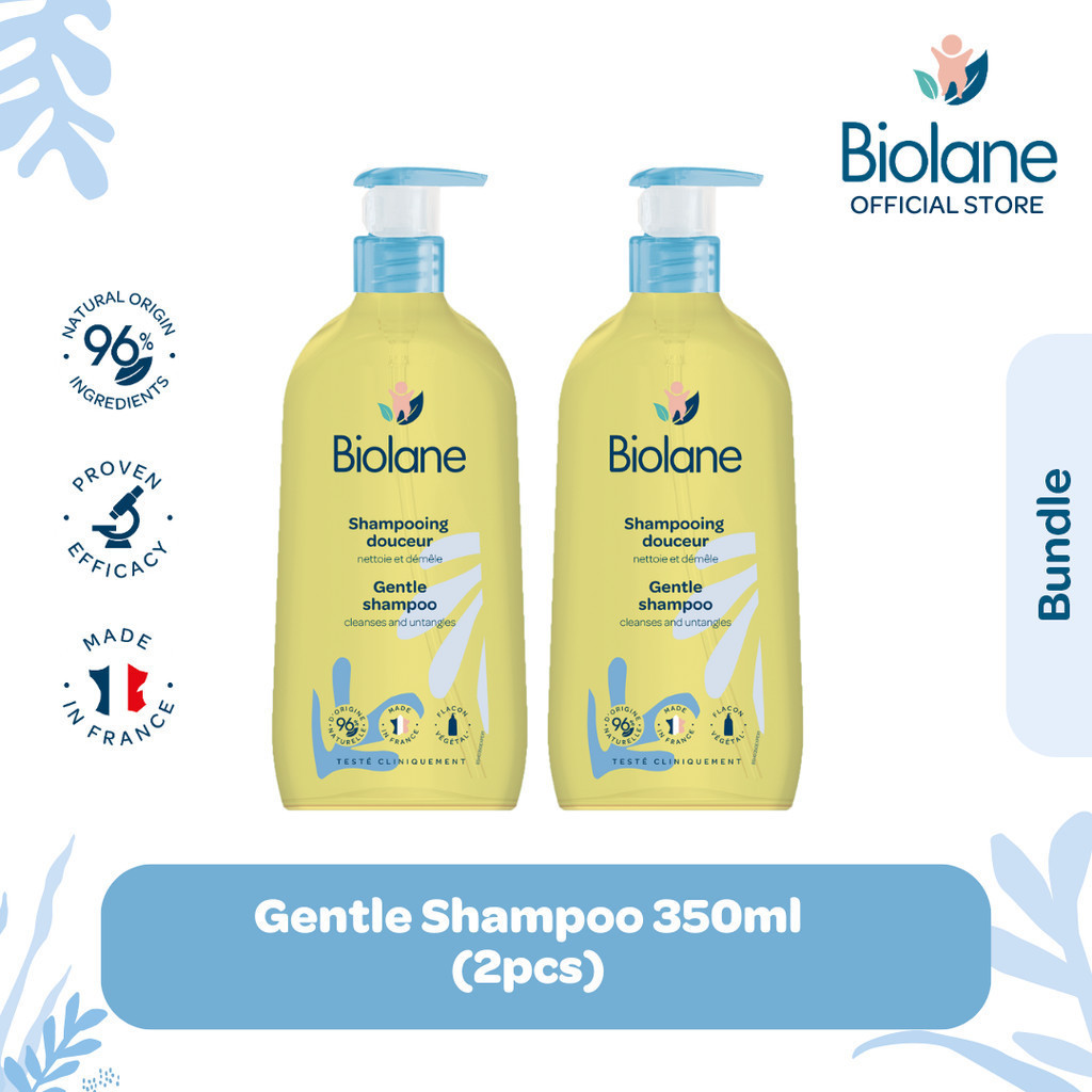 Jual Biolane Gentle Shampoo 350ml Twin Pack | Shampoo Bayi Twin Pack ...