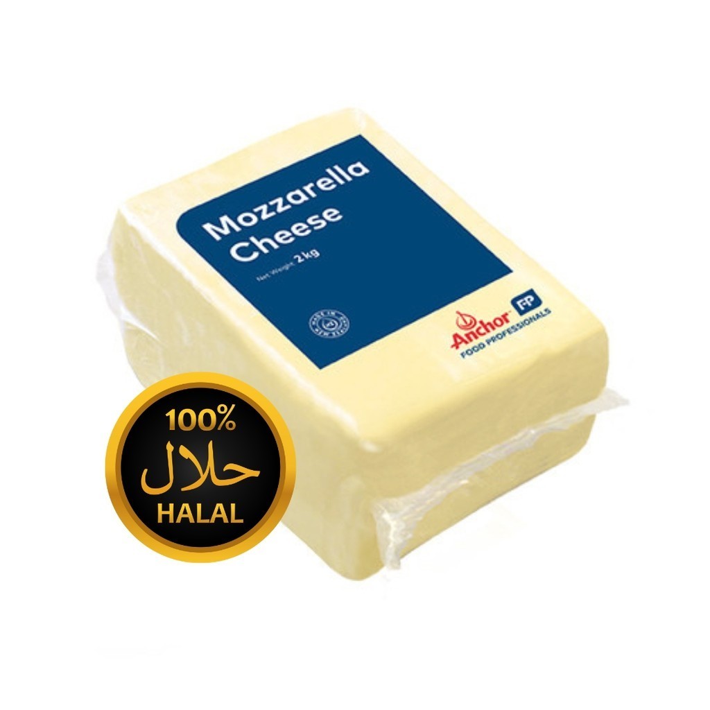 Jual Anchor Keju Mozzarella Repack 1 Kg - Mozzarella Cheese | Shopee ...