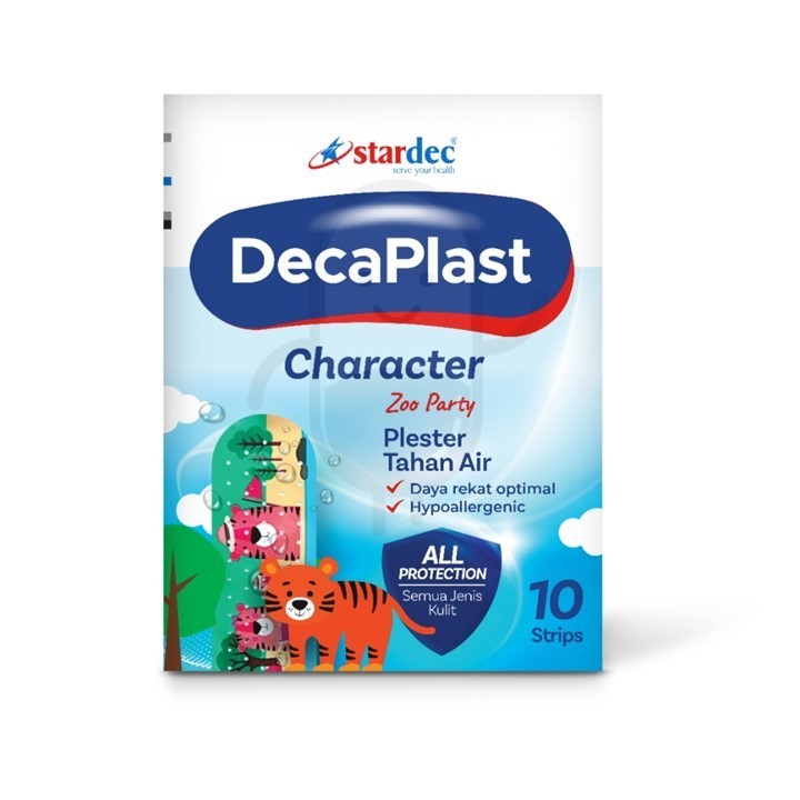Jual Stardec Decaplast Zoo Party Character 10s | Shopee Indonesia
