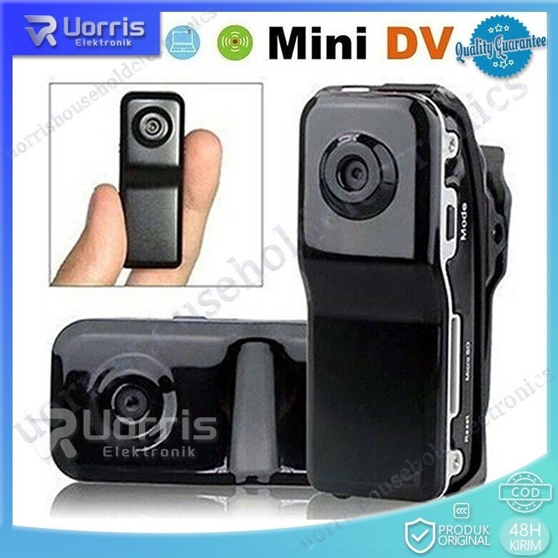 Jual Mini DV MD80 DVR Sports Camera Bike Helmet Pocket Spy Cam Video Audio Foto Recording Hidden ...