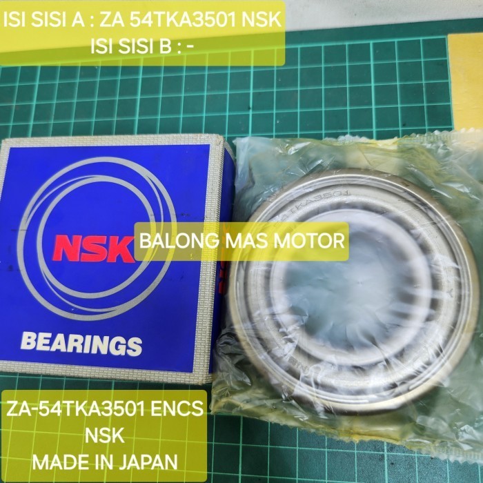 Jual CLUTCH RELEASE BEARING DRIK LAKER KOPLING ZA-54TKA3501 ENCS NSK ...